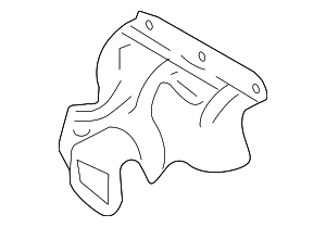 2004-2013 Volvo Heat Shield 30713262 | TascaParts.com