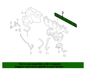 2004-2016 Volvo Exhaust Manifold Gasket 8699467 | TascaParts.com