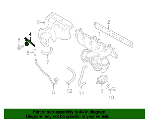 30650393 - Water Pipe 2004-2016 Volvo | AutoNationParts.com