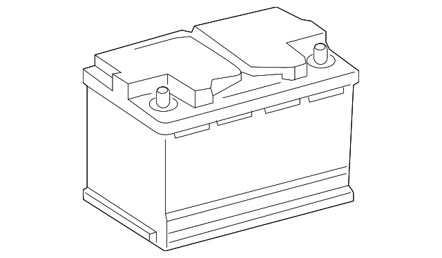 Genuine Battery for 2019-2024 Mercedes-Benz | OEM Part# 001-982-82-08 ...