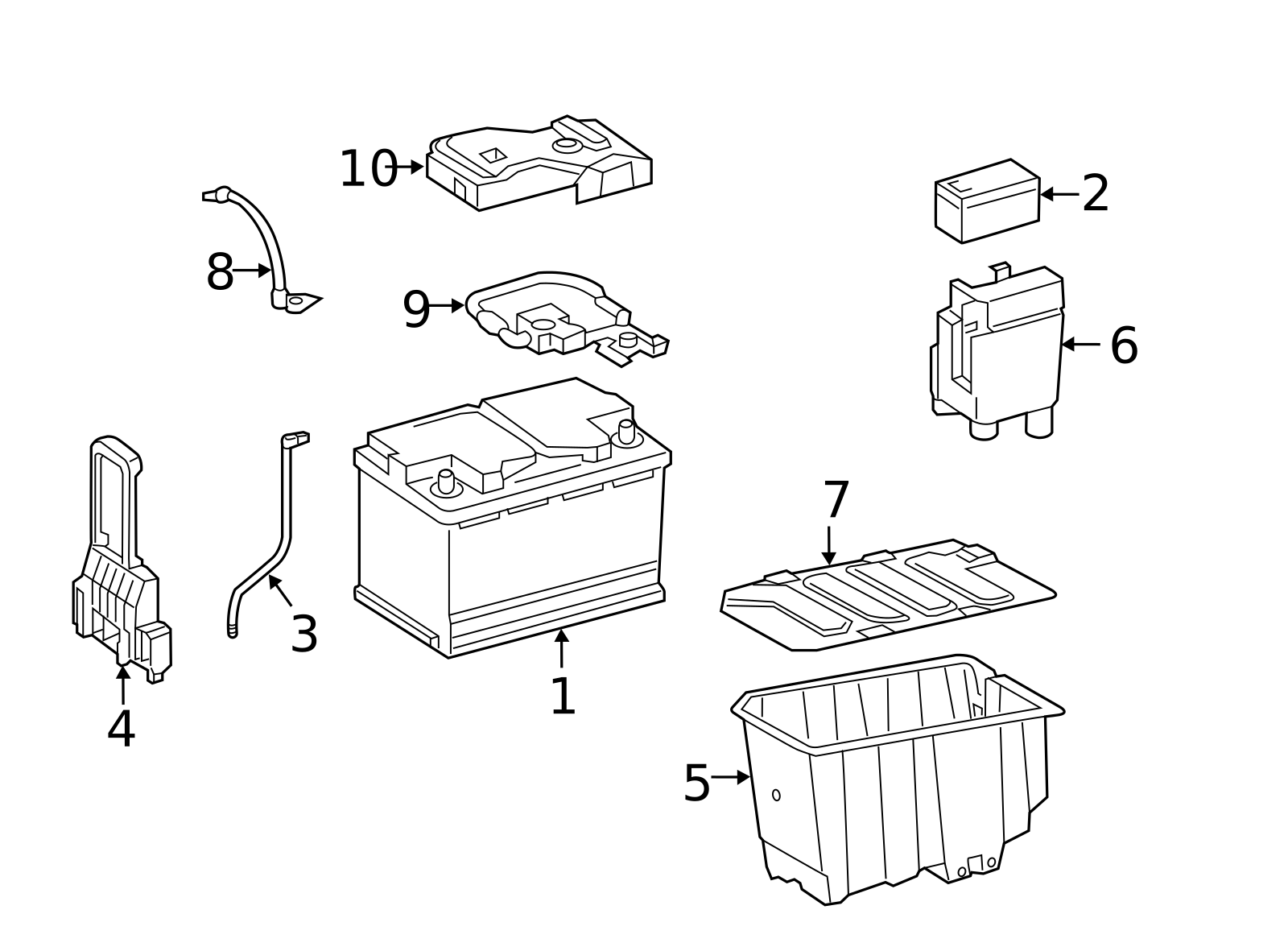 001-982-82-08-26 - Battery 2019-2024 Mercedes-Benz | Mercedes-Benz USA ...