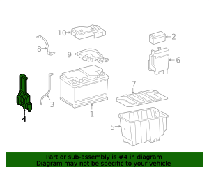906-541-04-00 - Hold Down 2014-2024 Mercedes-Benz | Mercedes-Benz USA Parts