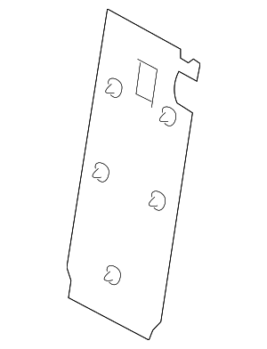 2010-2019 Lexus GX460 Back Panel 71087-60020-E0 | OEM Parts Online