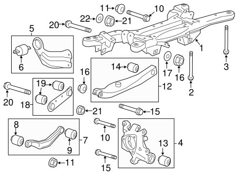 Rear Suspension for 2011 Saab 9-5 | Order Euro Parts