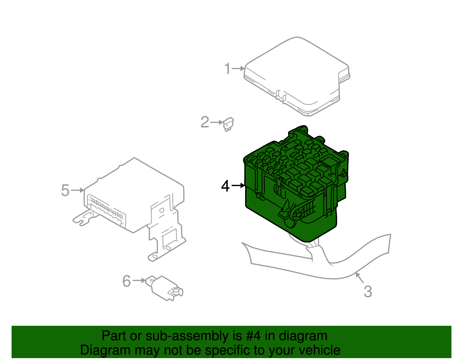 2004-2006 Hyundai Santa Fe Fuse Box 91288-26202 | Retail Performance ...