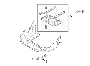 2015-2020 Subaru WRX Splash Shield 56410VA000 | TascaParts.com
