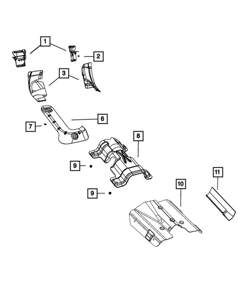 Exhaust System for 2016 Dodge Challenger | Mopar Factory Parts