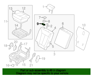 2010-2012 Hyundai Santa Fe Handle Bezel 89392-0W500-SH | Retail ...