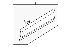 87721-1F000 - Cladding 2005-2010 Kia Sportage | Kia.Parts Store