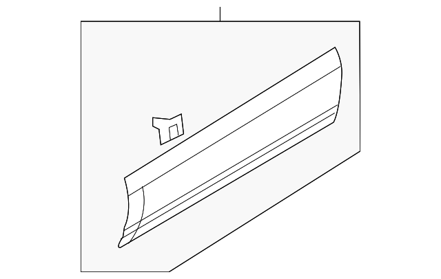 87721-1F000 - Cladding 2005-2010 Kia Sportage | Kia.Parts Store
