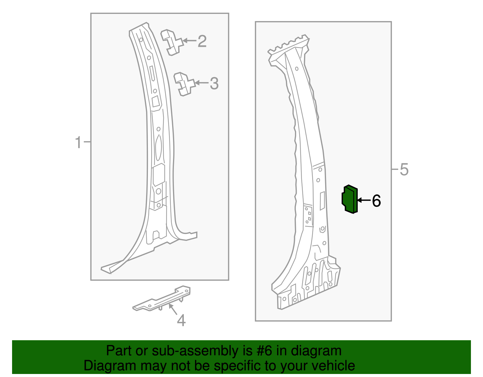 11546340 - Door Lock Striker Plate 2014-2025 GM | Londoff Discount Parts