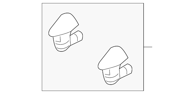 Genuine OEM Ford Part - Washer Nozzle BC3Z-17603-A | Genuine OEM Ford ...