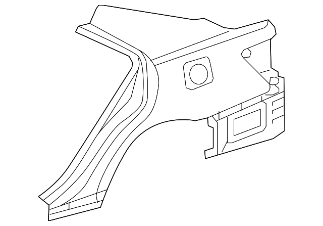 61602-06120 - Quarter Panel - 2007-2011 Toyota Camry | OEM Parts Quick