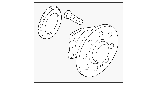 2018-2022 Hyundai Accent Hub & Bearing 52750-F9100 | OEM Parts Online