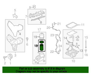 LR013148 - Oil Filter - 2016-2020 Land-Rover | Land Rover Parts Now