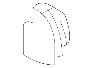 2021-2024 Toyota Sienna Fender Seal 53748-08020 | Toyota Parts Center