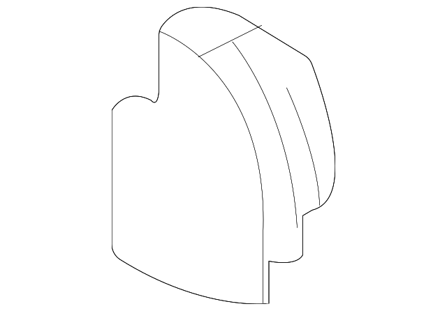 2021-2024 Toyota Sienna Fender Seal 53748-08020 | Toyota Parts Center