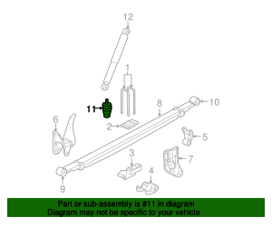 2007-2019 GM Rear Spring Bumper 15236353 | TascaParts.com