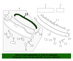 87377-F6000 - Insulator Pad 2017-2019 Kia Cadenza | Kia.Parts Store