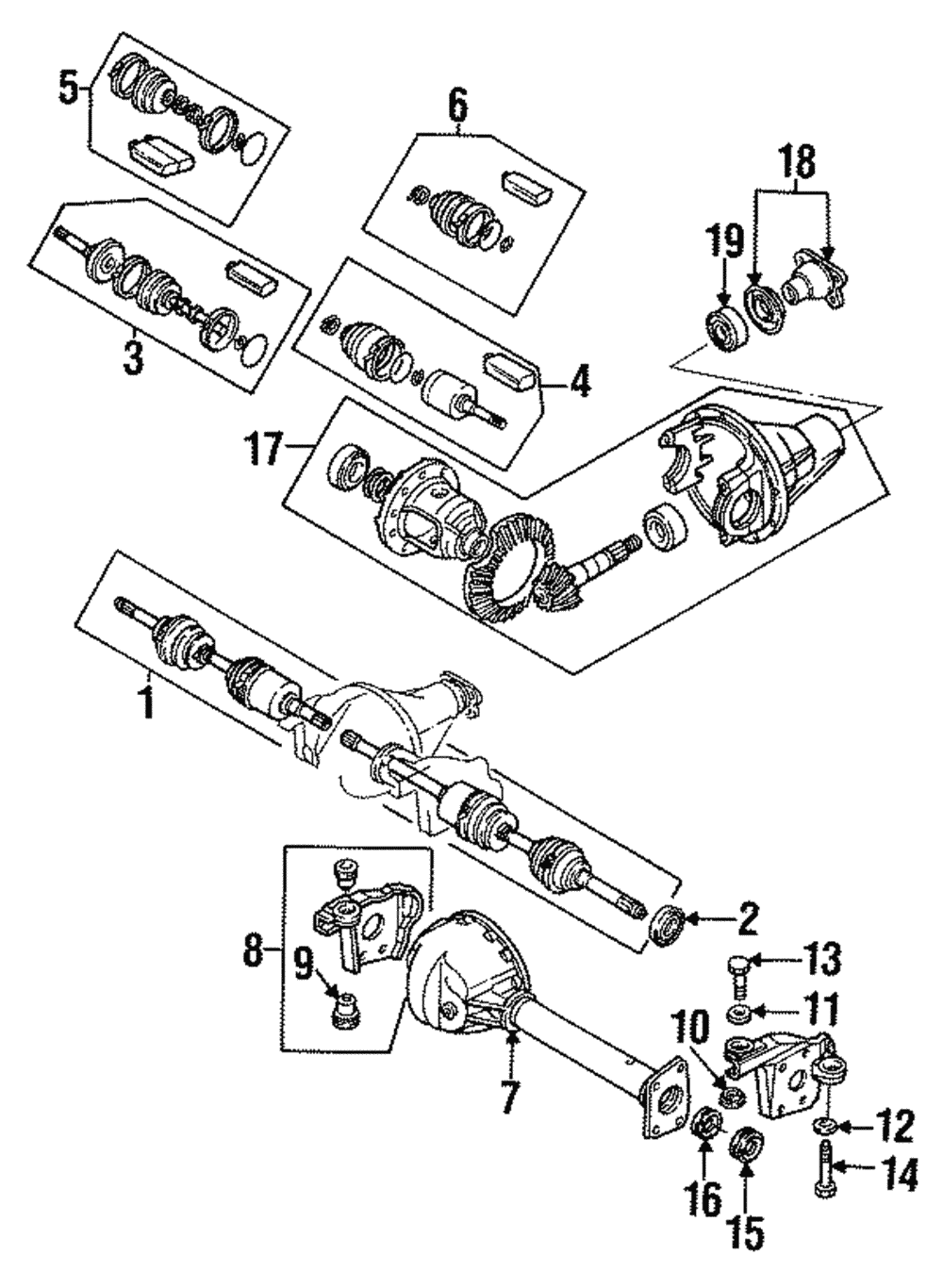 1988-2004 Isuzu Drive Axle Shaft Seal 8973735550 | Isuzu Parts Center