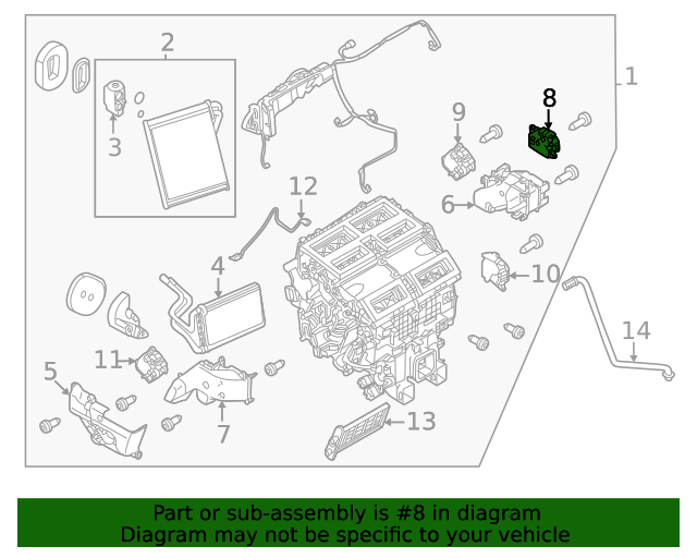 27731-6RF0A - Door Actuator 2021-2024 Nissan | Nissan Parts ...