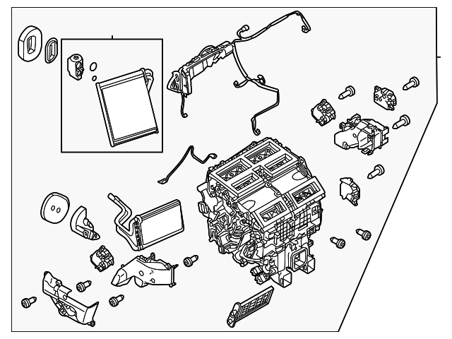2021 Nissan Rogue AC & Heater Assembly 27110-6RC0A | Sullivan Brothers ...