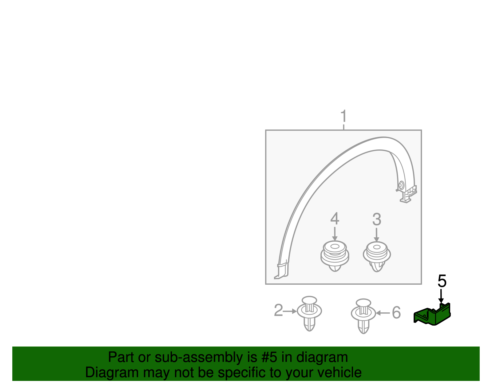 Mazda Parts For 2017-2021 Mazda CX-5 Lower Molding KB7W-51-W70B ...