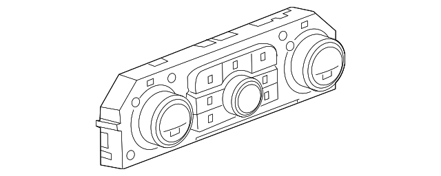 2020-2023 Chevrolet Heater and Air Conditioning User Interface Control ...
