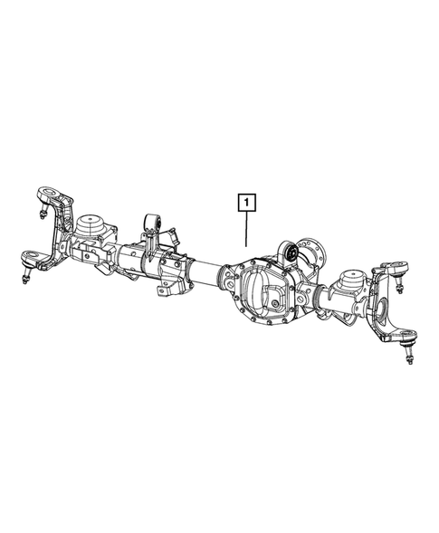 Front Axle Assembly for 2024 Jeep Gladiator | Mopar eStore