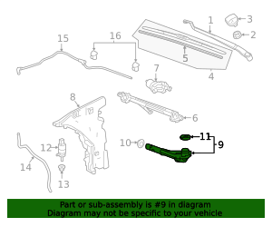 2016-2024 Chevrolet Camaro Windshield Washer Fluid Reservoir Filler ...