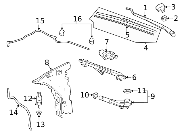 22985978 - OEM GM BLADE KIT GMPartsCenter.net | GM Parts Center