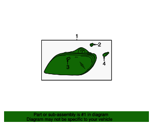 92201-25000 - Fog Light 2000-2002 Hyundai Accent | AutoNationParts.com