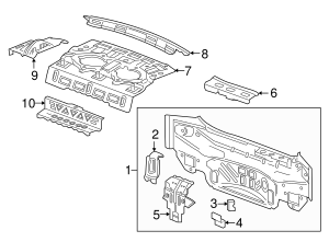 Rear End Panel 42665256 | GM Parts Center
