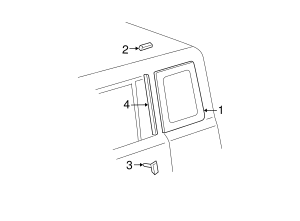 75642-52010 - Molding Quarter Wi - 2004-2006 Scion xB | OEM Parts Quick