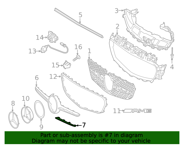 2017-2020 Mercedes-Benz Trim 238-888-09-00 | Mercedes-Benz Parts