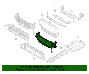 2018-2020 Volvo XC60 Upper Guide 31425368 | TascaParts.com