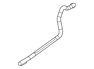 2011-2014 Ford Mustang Exhaust Pipe - Passenger Side (RH) BR3Z-5A212-B ...