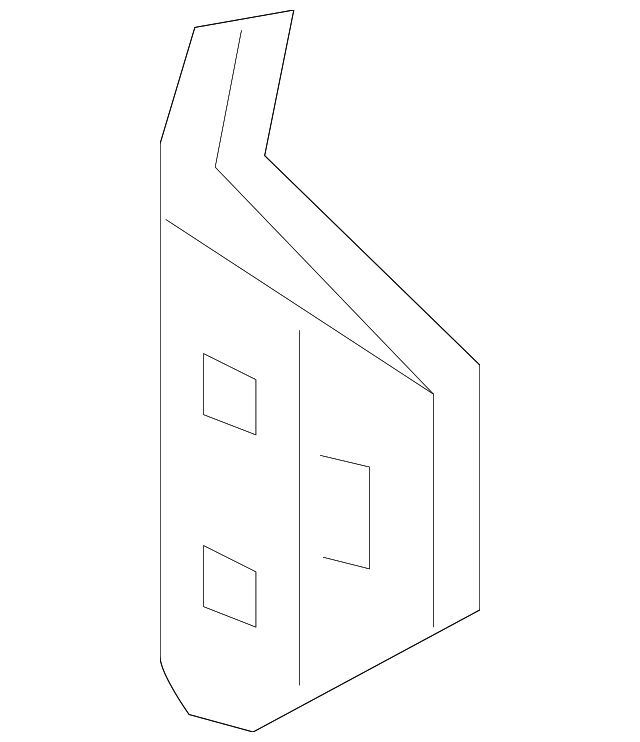 B45A-54-12X - Outer Rail Bracket - 2014-2018 Mazda 3 | Werner Mazda Parts