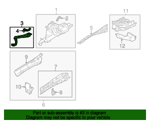 2014-2018 Mazda 3 Front Panel B45A-53-140 | TascaParts.com