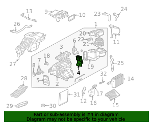 203-830-08-40 - Cabin Air Intake Duct 2001-2018 Mercedes-Benz ...