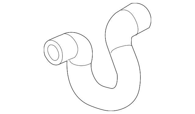 2012-2018 Chevrolet Sonic Radiator Inlet Hose 96958148 GM ...