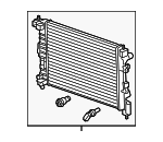 95316047 - Radiator 2012-2018 Chevrolet Sonic | Chevrolet Parts Direct