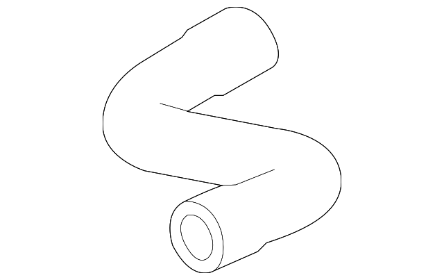 2012-2018 Chevrolet Sonic Radiator Outlet Hose 96958195 GM ...