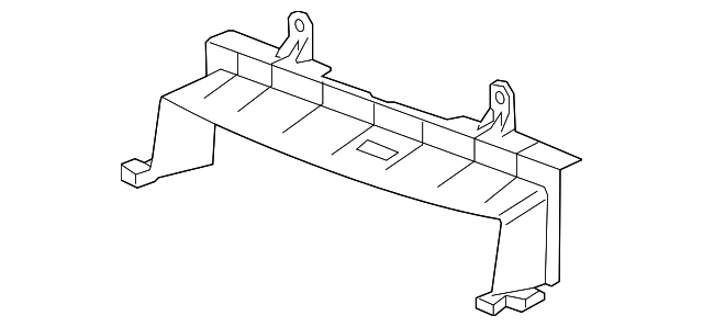 2012-2018 Chevrolet Sonic Upper Radiator Air Baffle 95961448 ...