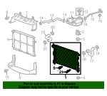 95316047 - Radiator 2012-2018 Chevrolet Sonic | Chevrolet Parts Direct