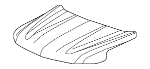 2021-2024 Chevrolet Hood 85112715 GM | GMPartsDirect.com