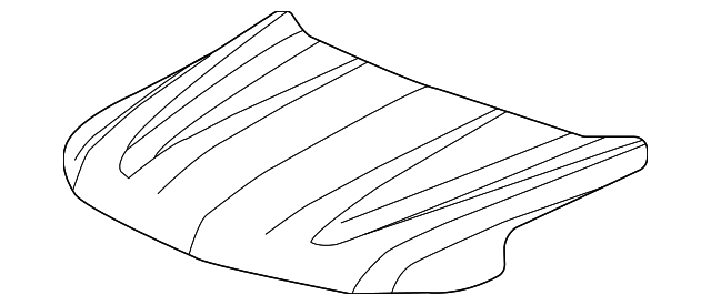 2021-2024 Chevrolet Hood 85112715 GM | GMPartsDirect.com