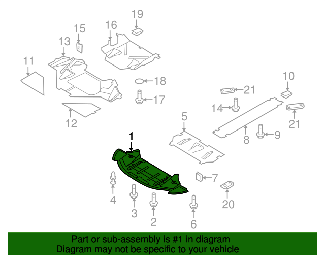 420-825-101-A - Front Cover 2008-2015 Audi R8 | Audi Parts Store
