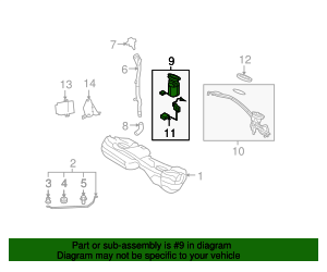 16147163298 - 2006-2015 BMW Fuel Pump (16-14-7-163-298) | BMW of South ...