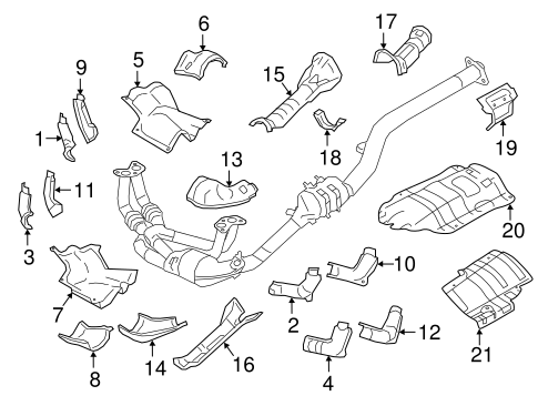 Heat Shields for 2017 Subaru Impreza | Subaru Parts Store